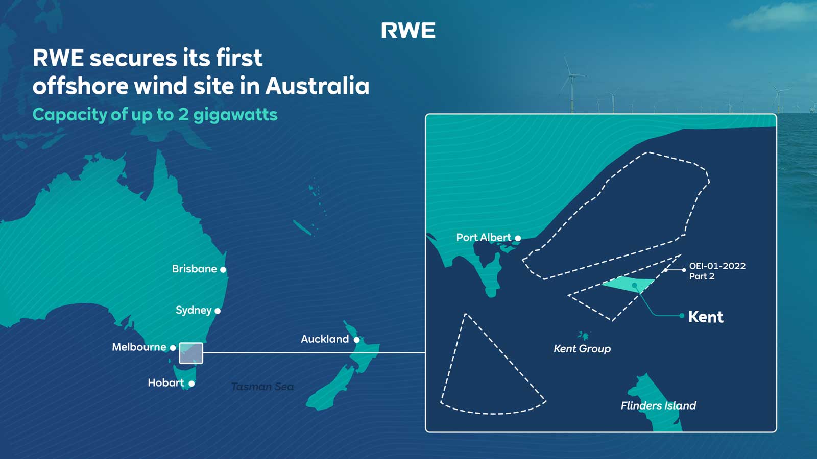 Kent Offshore Wind Farm | RWE in Australia